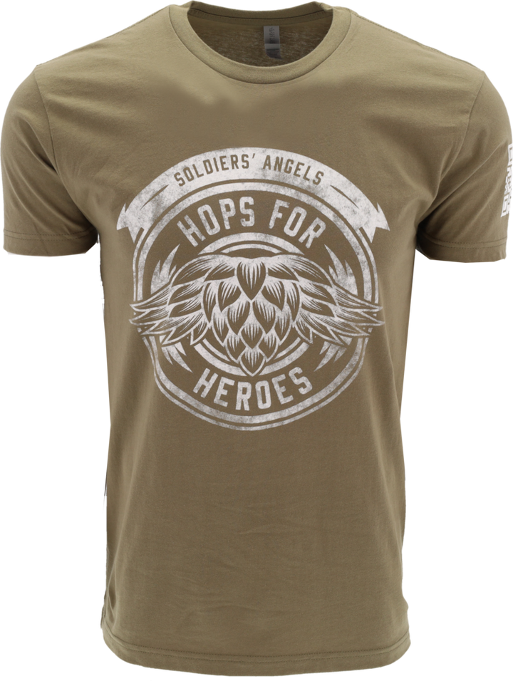 Hops for Heroes T-Shirt – Soldiers' Angels Retail